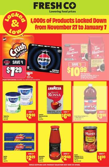 FRESHCO. Red Deer • 4408-50 Avenue • Store hours