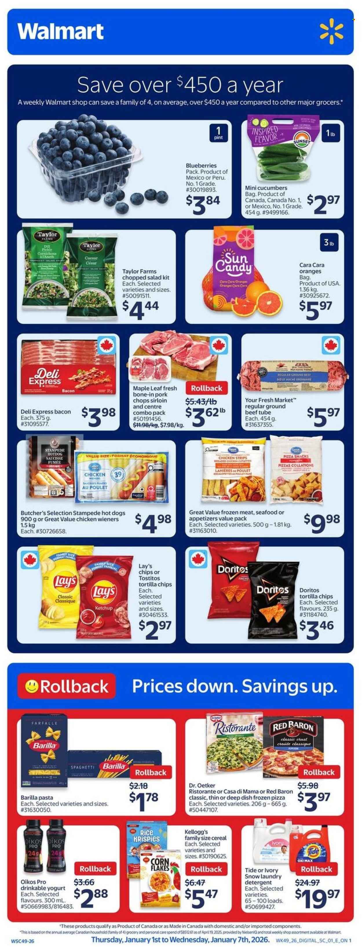 WALMART flyer • From Thursday January 01, 2026