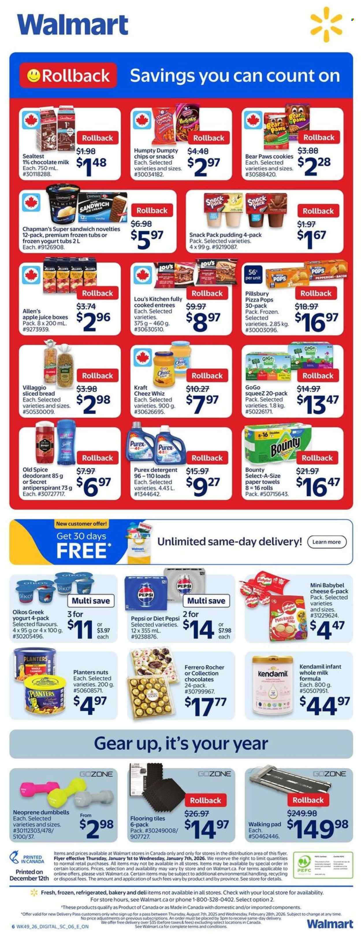 WALMART flyer • From Thursday January 01, 2026