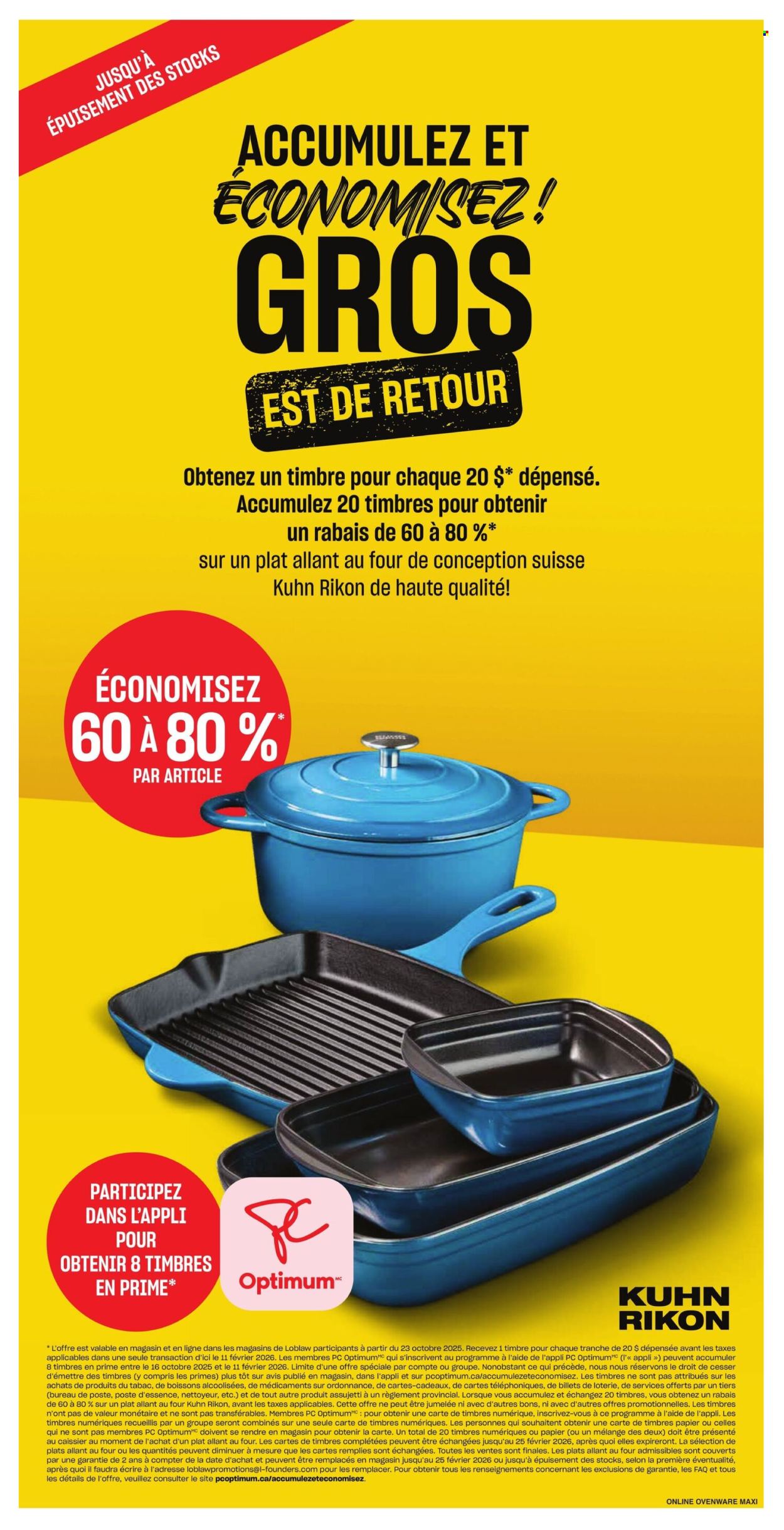 MAXI flyer • Circulaire hebdomadaire • From Thursday January 08, 2026