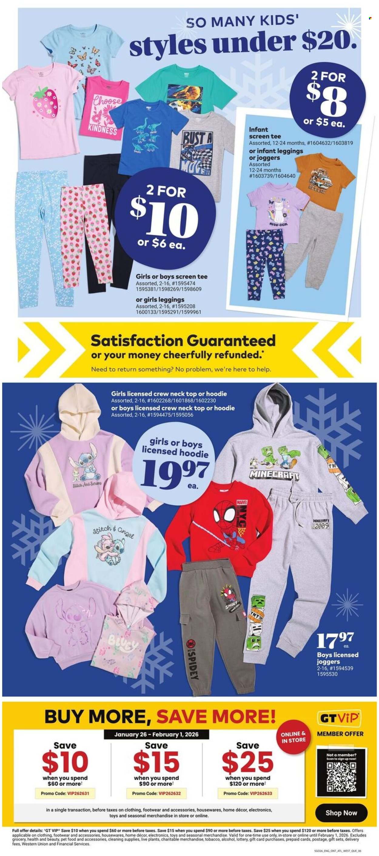 GIANT TIGER flyer • Weekly Flyer • From Wednesday January 28, 2026