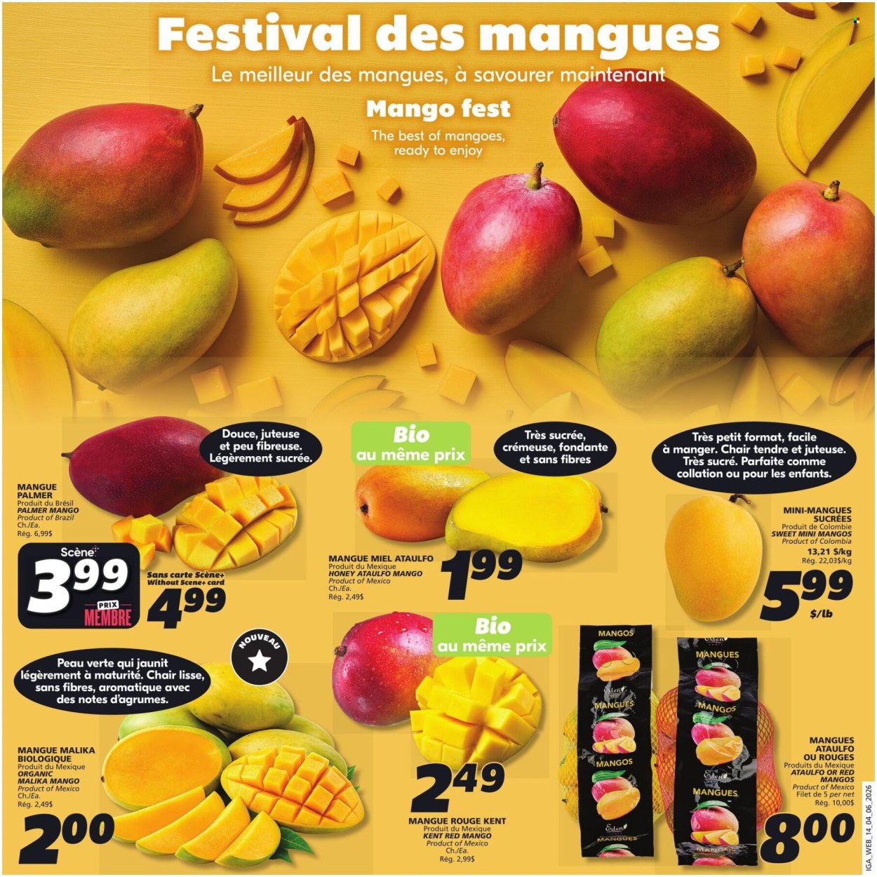 IGA flyer • Weekly eFlyer • From Thursday June 04, 2026