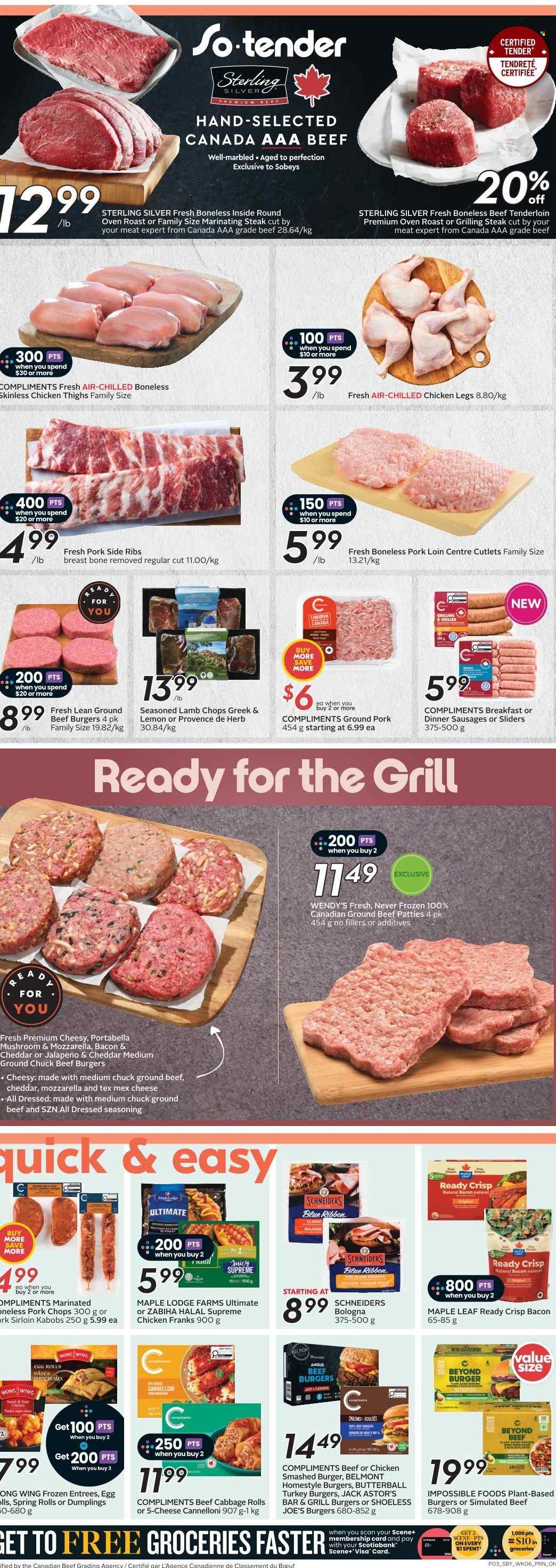 SOBEYS flyer • Weekly eFlyer • From Thursday June 04, 2026