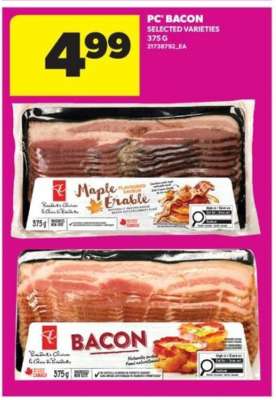 BACON on sale - REAL CANADIAN SUPERSTORE • Starting at ️ $4.99