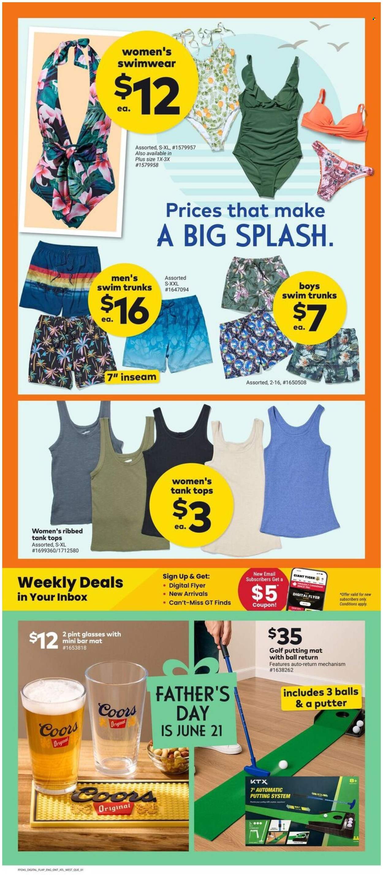 GIANT TIGER flyer • Weekly Flyer • From Wednesday June 10, 2026