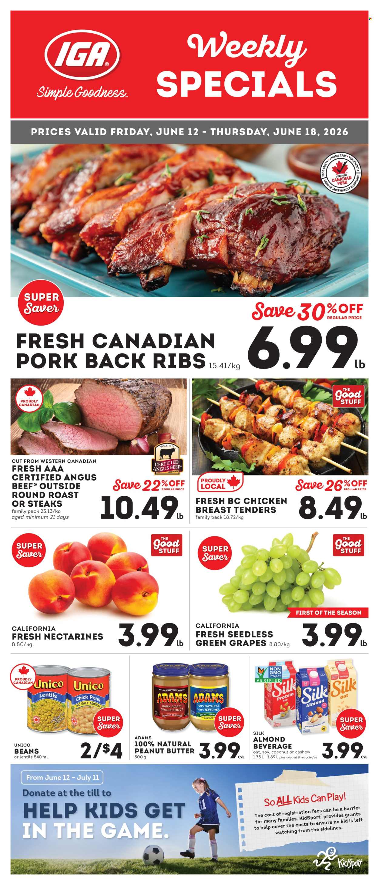 IGA SIMPLE GOODNESS flyer • Weekly Flyer • From Friday June 12, 2026
